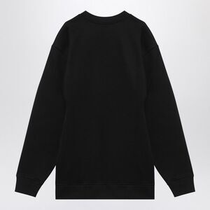 Prada | Dresses | Prada Black Short Plush Dress With Logo Triangle ...